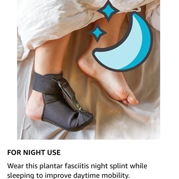 BraceAbility | Other | Plantar Fasciitis Night Splint Sock Achilles ...